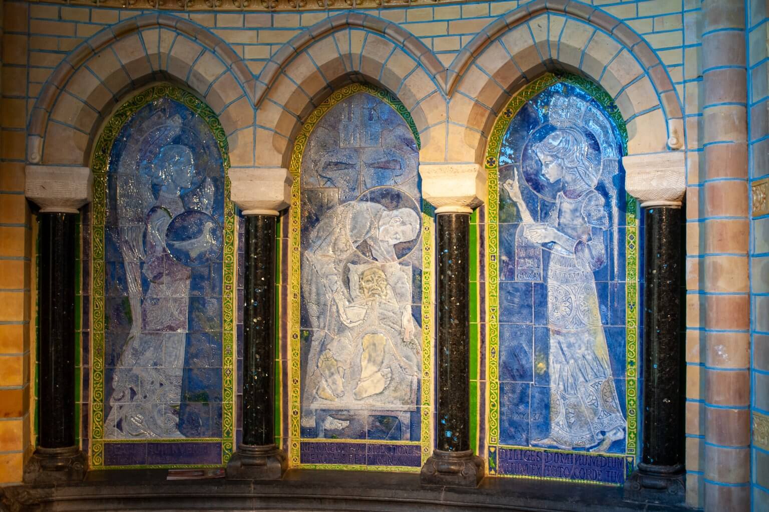 Ontwerp glas-in-lood-ramen Jan Toorop - KoepelKathedraal Haarlem